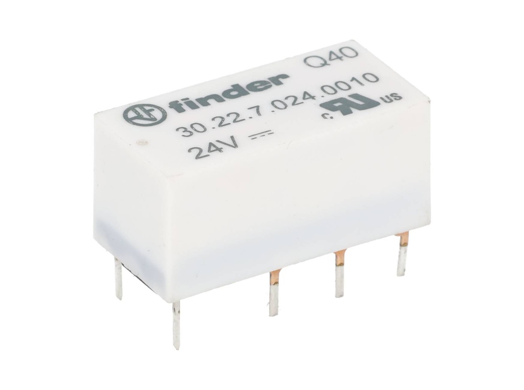 302270240010 - RELE 24VCD 2P2T 1.25AMP. | Acotron Electrónica Industrial